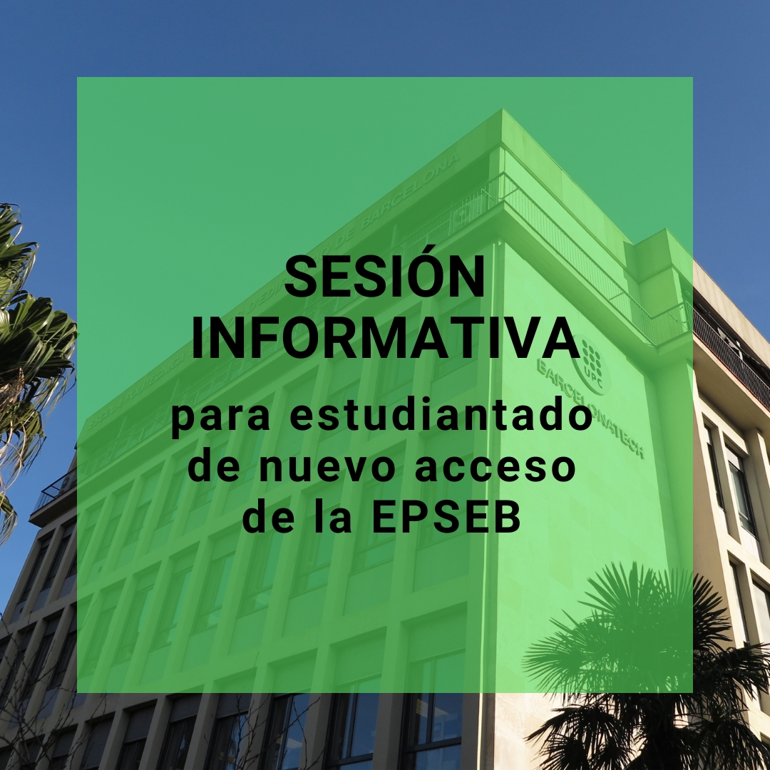 Sesión informativa para el estudiantado de nuevo acceso — Escuela ...